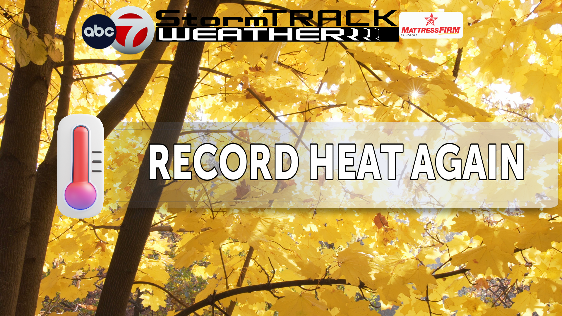 ABC-7 StormTrack Weather: Another record breaking day - KVIA