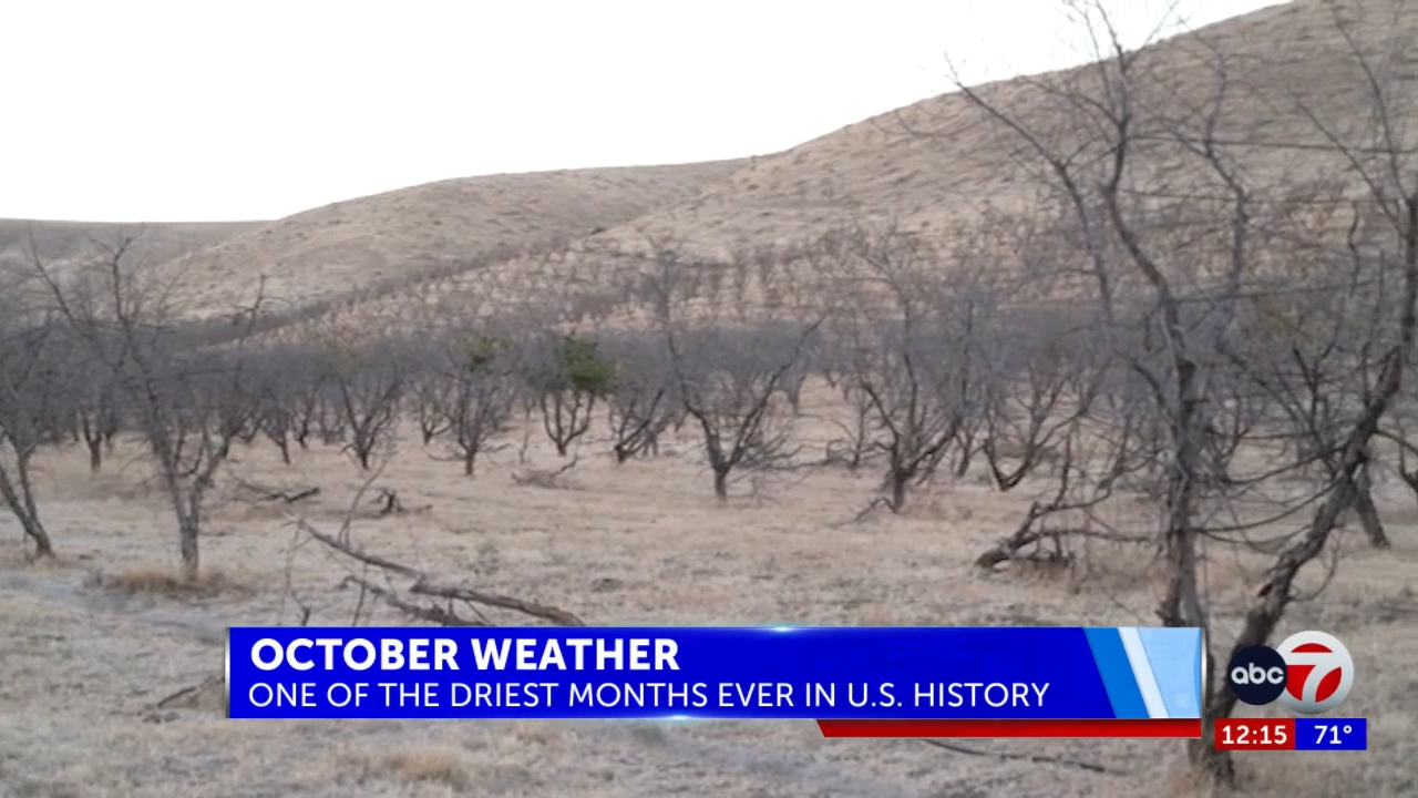 Where has all the rain gone? Bone-dry October strikes much of US - KVIA