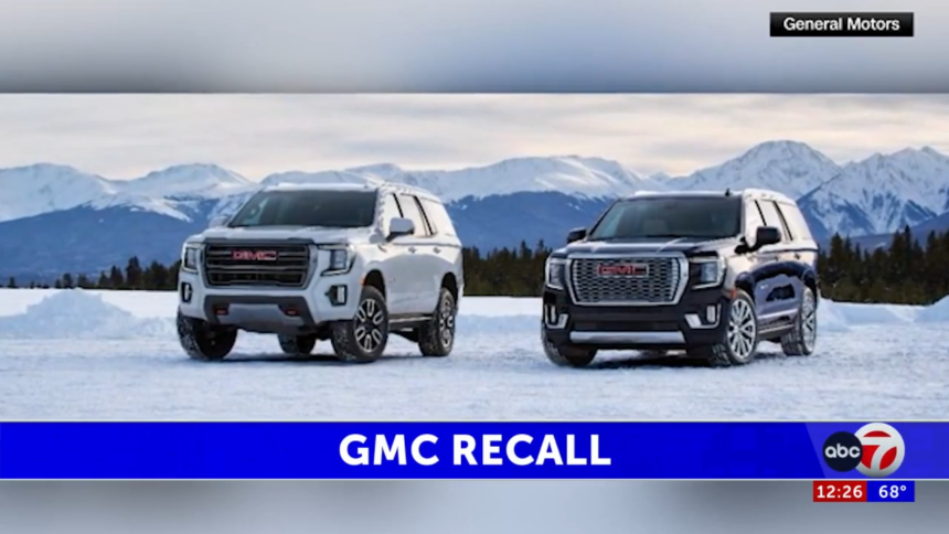 GM recalling big pickups and SUVs because the rear wheels can lock up ...