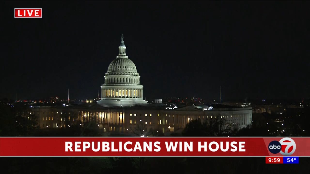 Republicans win 218 US House seats, giving Donald Trump and the party ...