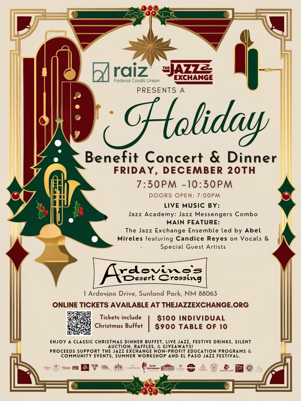 ABC-7 at 4: The Jazz Exchange to host 2nd Annual Holiday Benefit ...