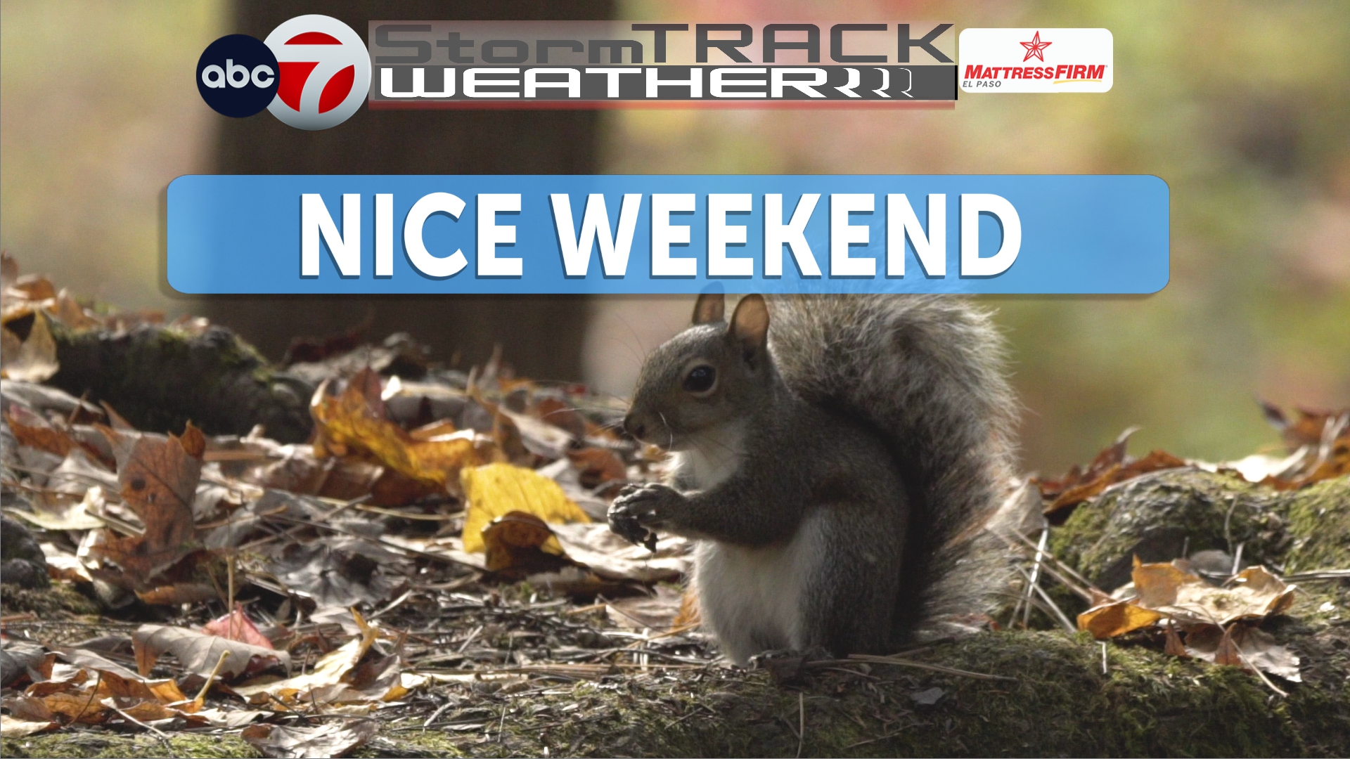 ABC-7 StormTrack Weather - Nice weekend with warmer temps - KVIA