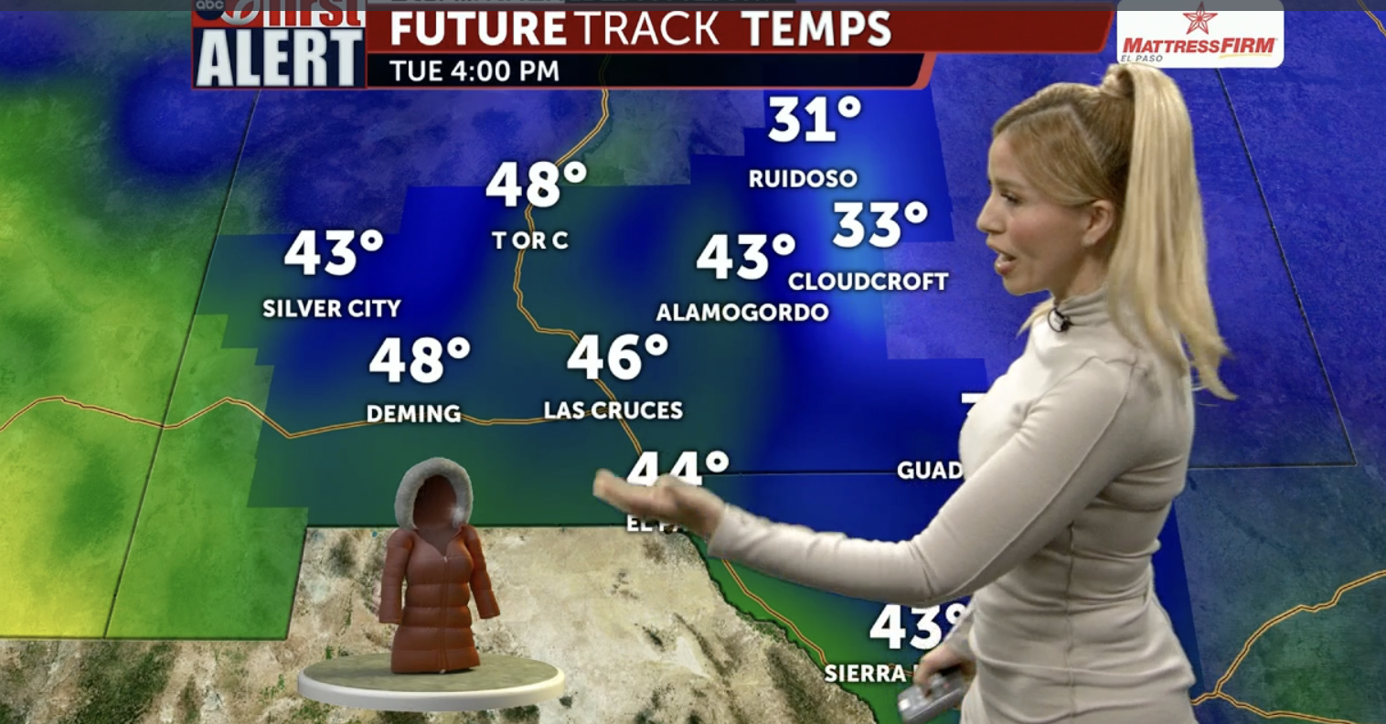 ABC-7 First Alert: Near-record warmth aaturday, colder weather and ...