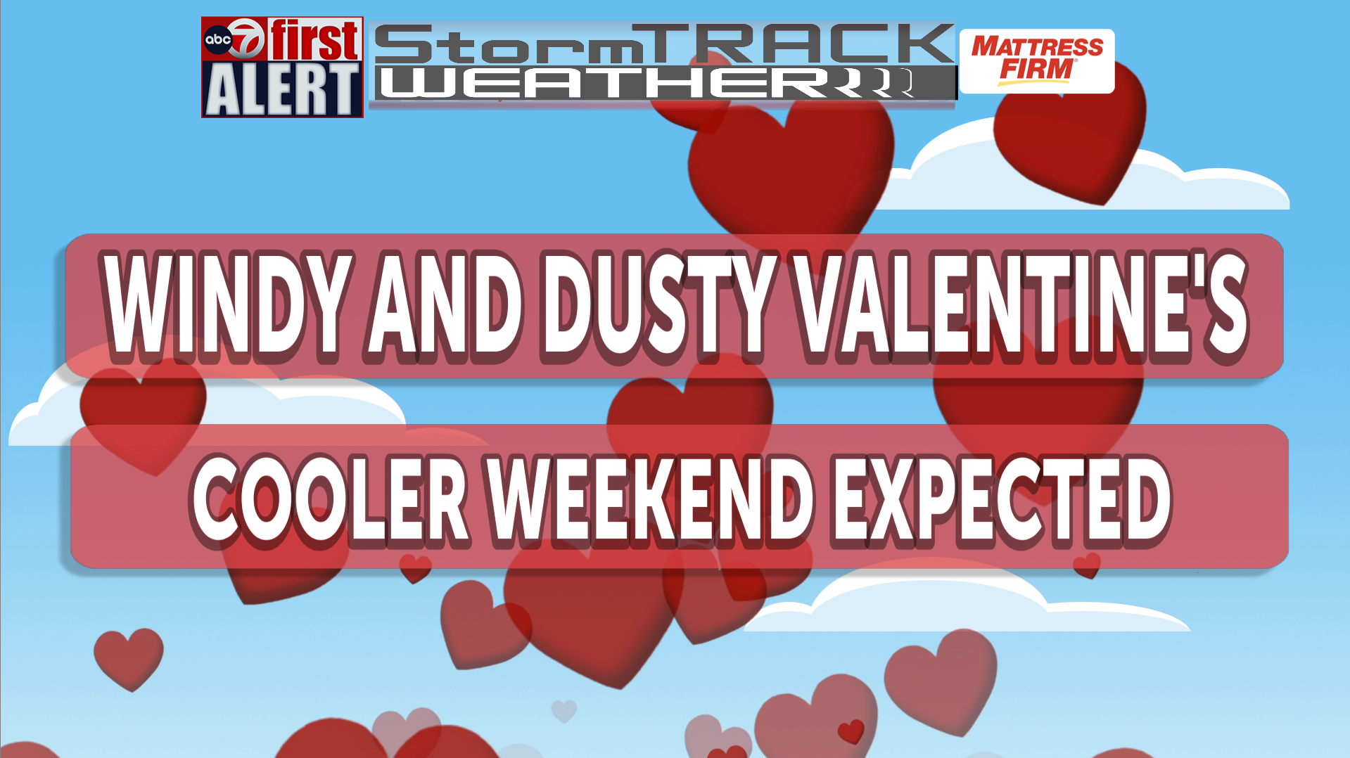 ABC-7 First Alert: Windy and dusty conditions expected for Valentine's ...
