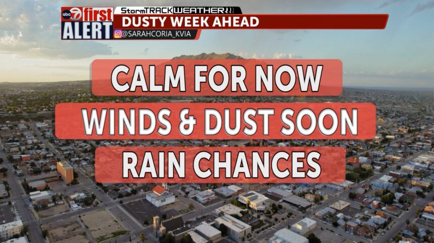 ABC-7 First Alert: Blowing dust, sand - KVIA