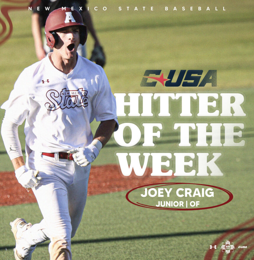 Craig Claims CUSA Hitter of the Week Honors - KVIA