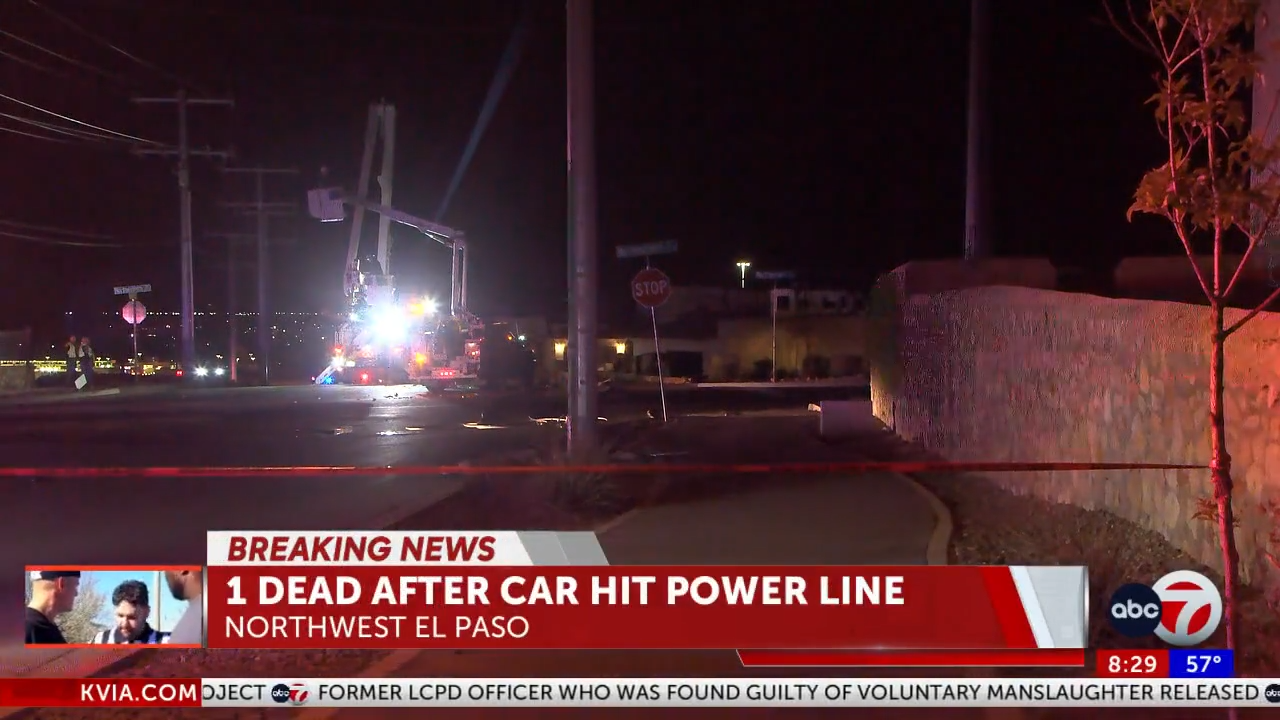 19-year-old dead in Northwest El Paso crash - KVIA