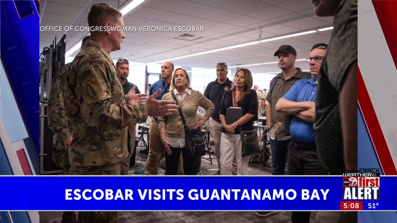 Escobar visits Guantanamo Bay - KVIA