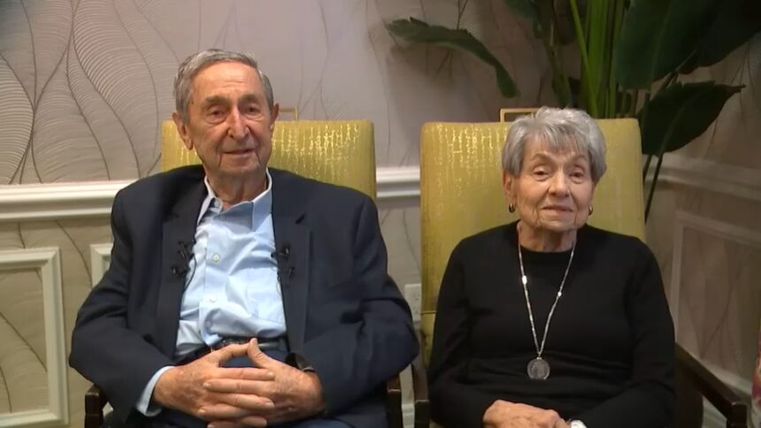 95-year-old Holocaust survivor, wife surprised with anniversary ...