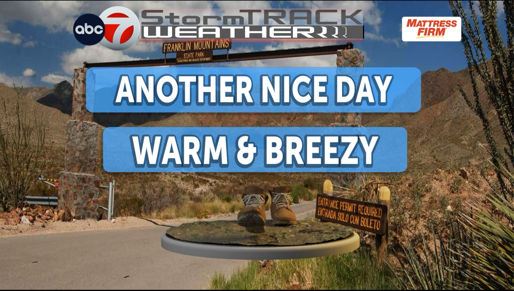 ABC-7 StormTrack Weather: Warm & breezy Spring day - KVIA