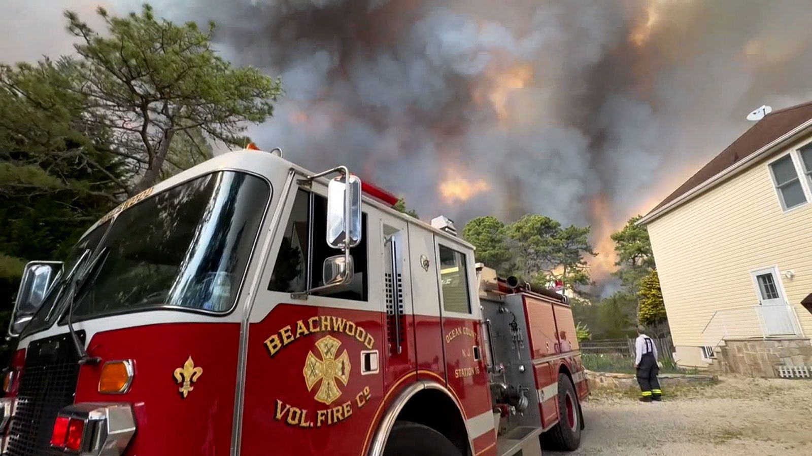 A 19-year-old man faces arson charges for New Jersey wildfire ...