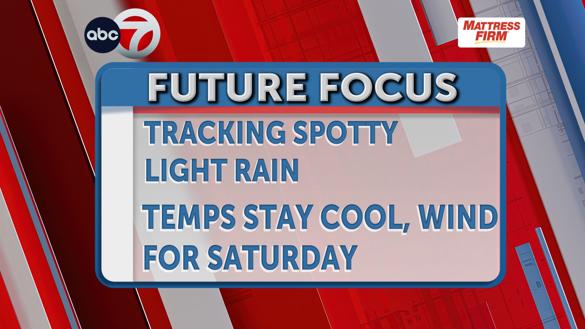 Cooler temps along with slight rain chances - KVIA