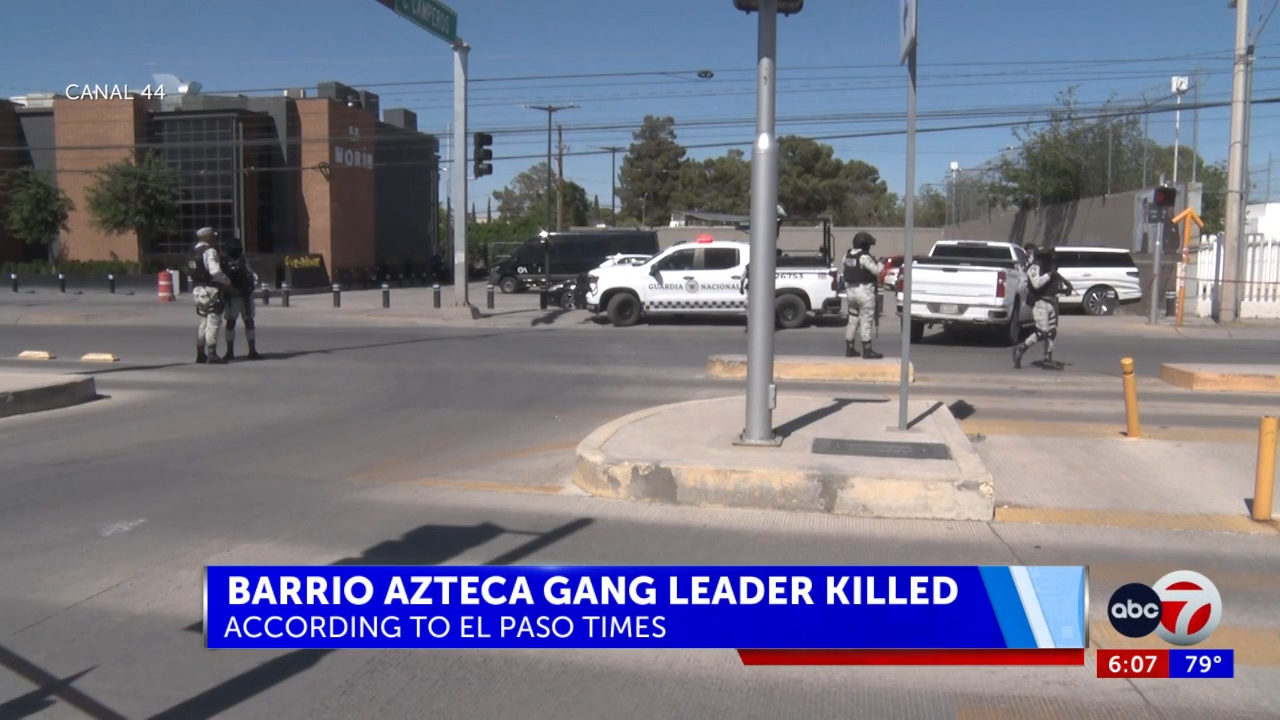 Barrio Azteca gang leader 'El Tin' killed, reports say - KVIA