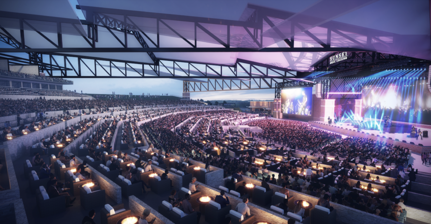 First look at new design of Sunset Amphitheater - KVIA