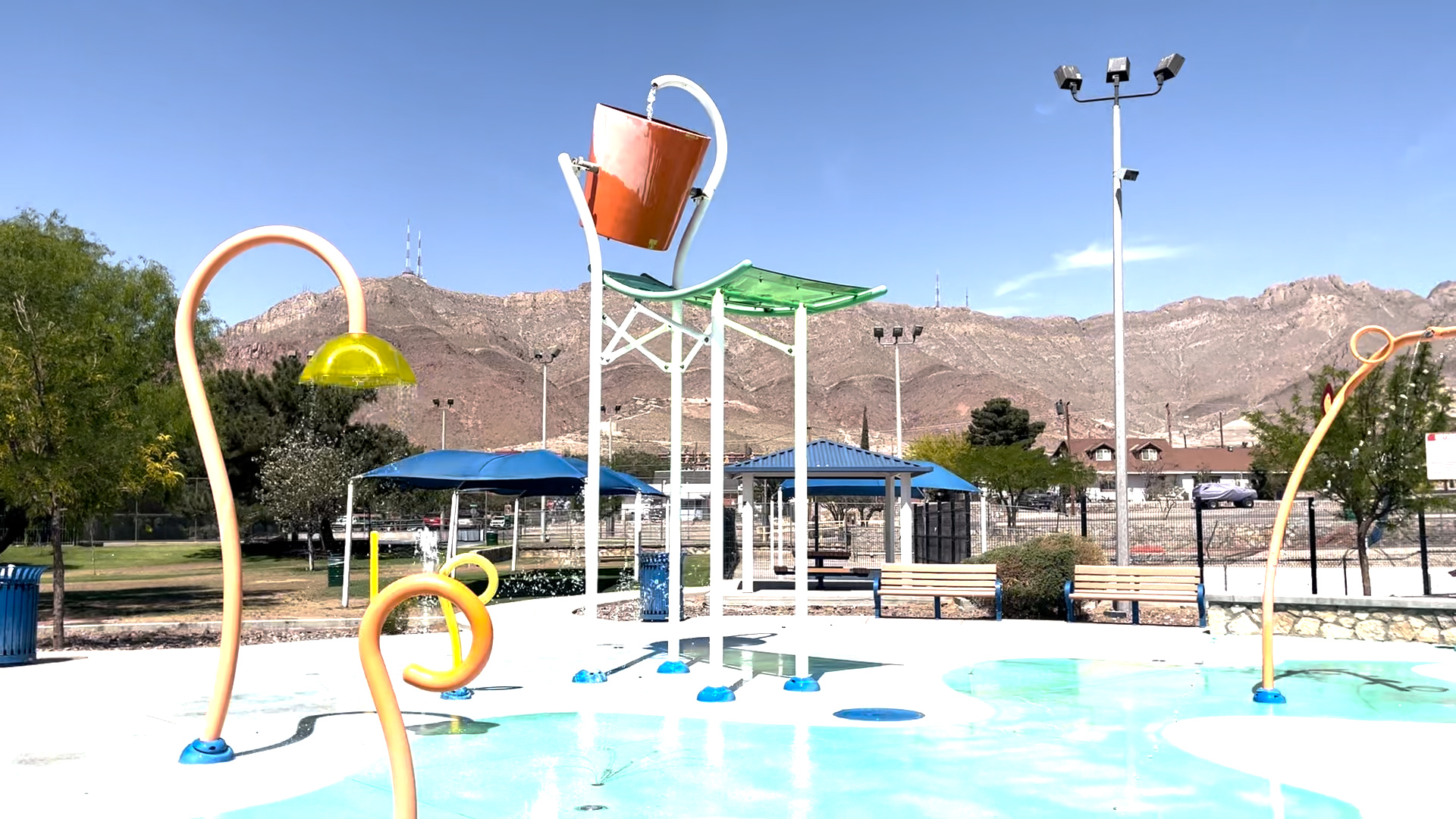 El Paso spray parks now open - KVIA