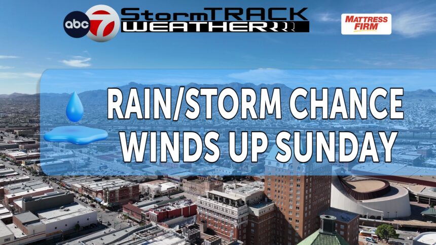 ABC-7 StormTrack Weather - Some isolated storms over the weekend; gusty ...