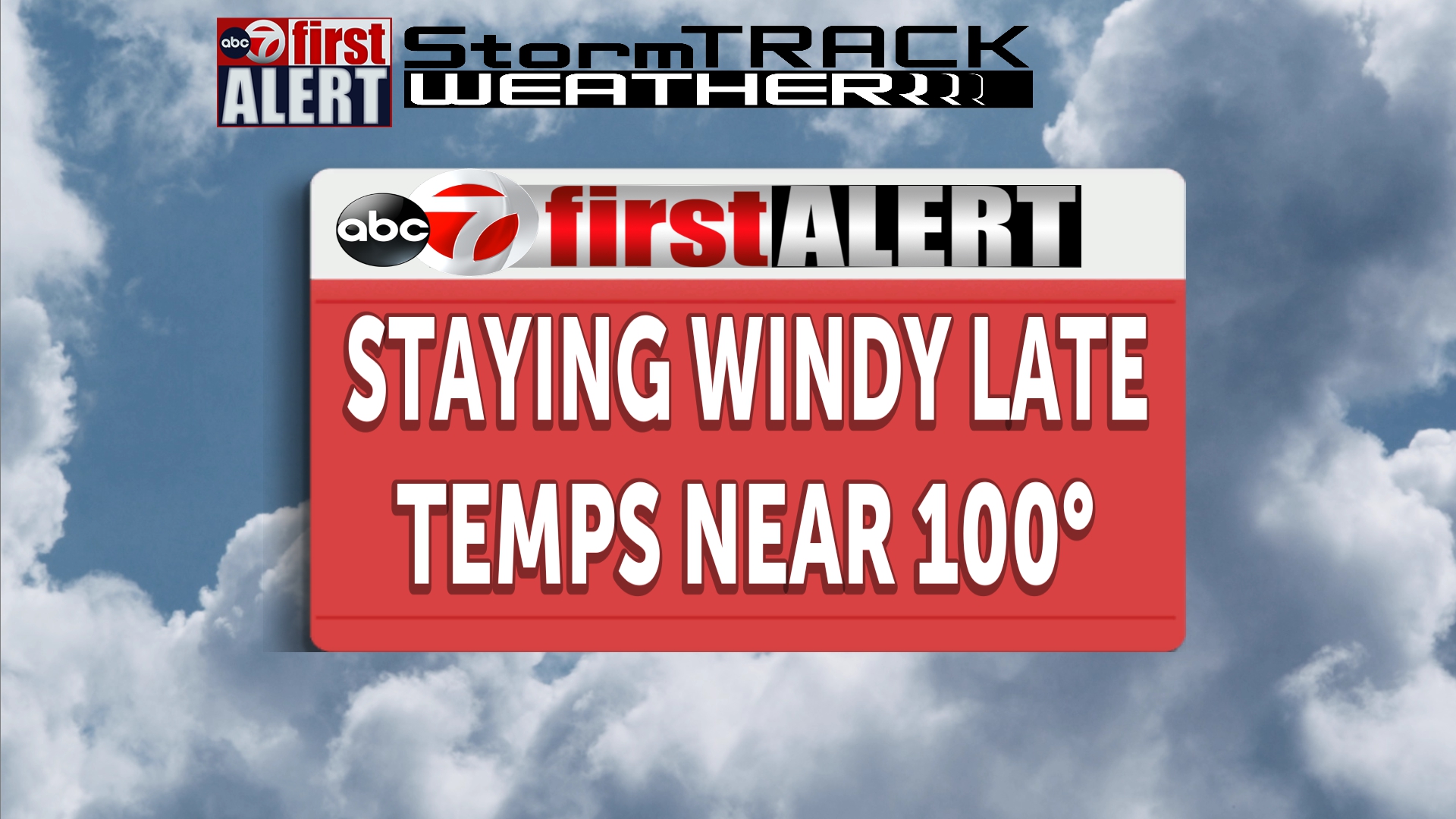 ABC-7 Storm Track Weather - Nice weather for the week ahead - no ...