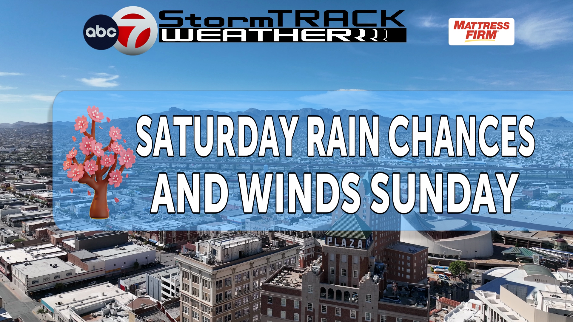 ABC-7 StormTrack Weather - Slight rain chance for weekend; low-end windy on Sunday - KVIA