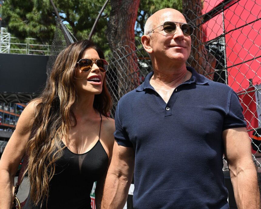 You are cordially invited to critique Jeff Bezos and Lauren Sanchez’s ...