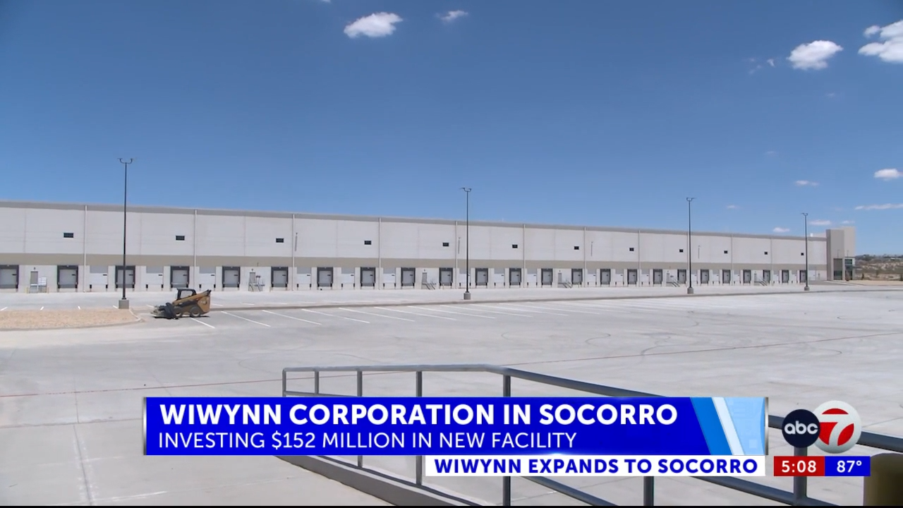 Wiwynn Corporation investing $152 million in new Socorro facility - KVIA