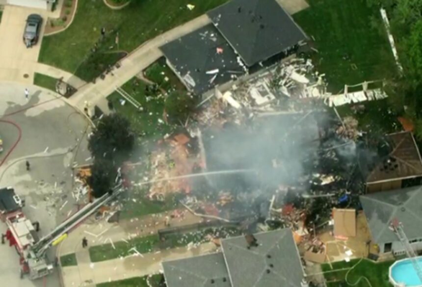 1 believed dead in house explosion, fire; natural gas is suspected ...