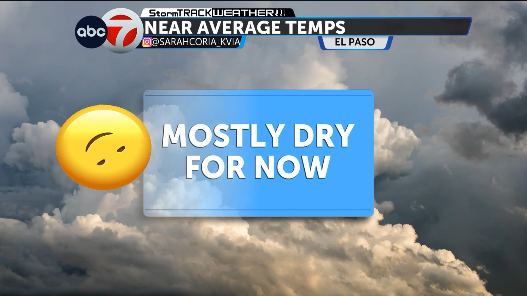 ABC-7 StormTrack Weather: Mostly dry for now, rain chances climb ...