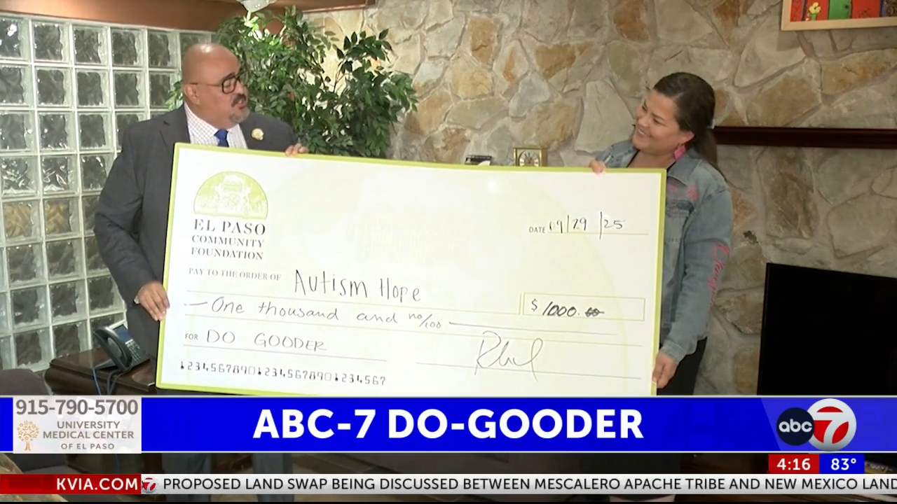 ABC-7 Do-Gooder: Julianna Esparza Loya, Adopt-A-Mom EP - KVIA