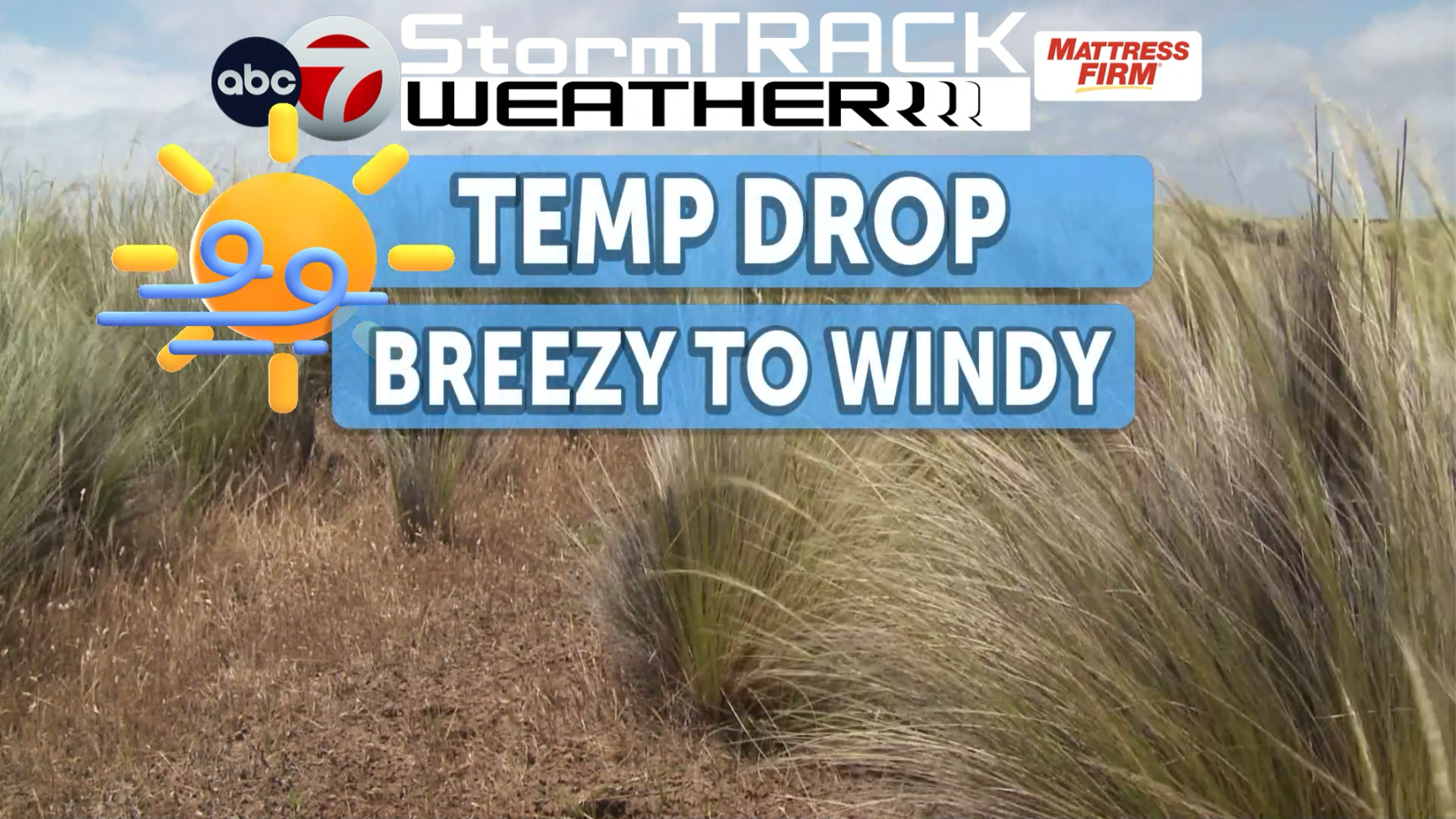 ABC-7 StormTrack Weather: Weak cold front, breezy to windy conditions ...