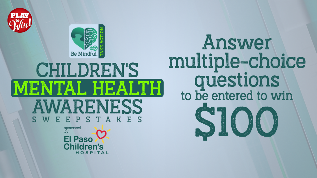 Children's Mental Health Month Sweepstakes 2026 - KVIA