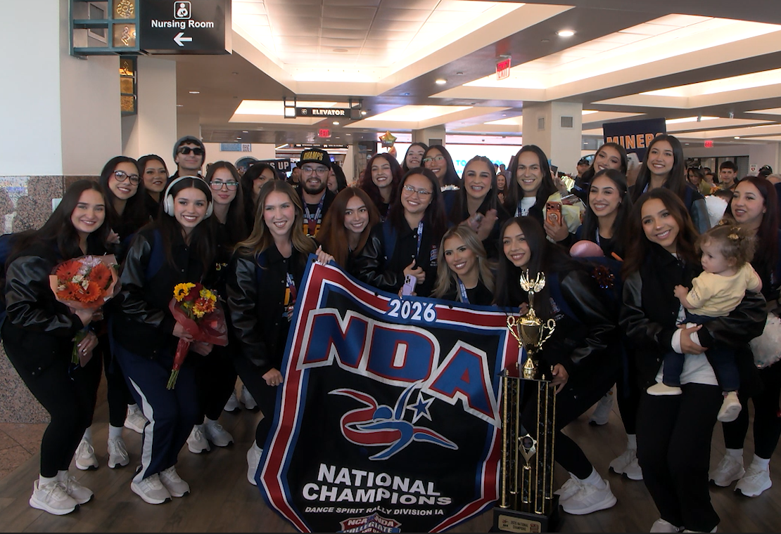 UTEP Dance Team Returns to El Paso as National Champions - KVIA