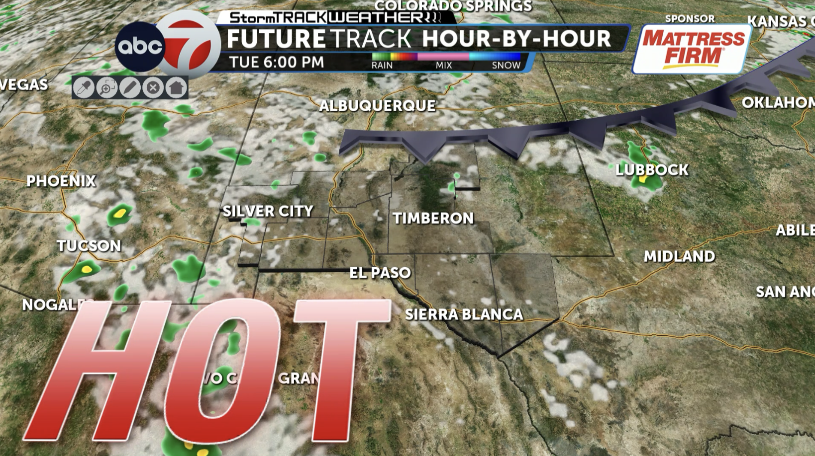ABC-7 StormTrack Weather: Near-record highs tomorrow and Wednesday ...