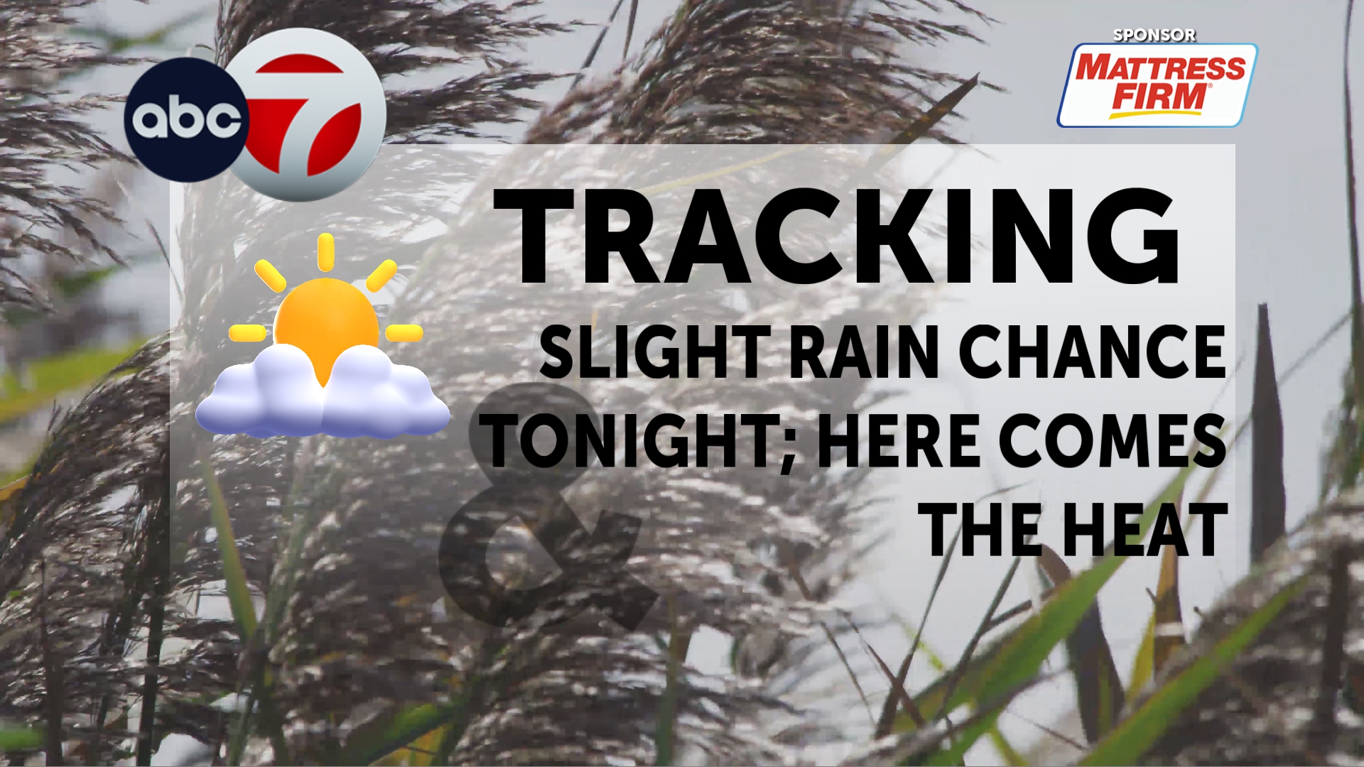 ABC-7 Storm Track Weather - Slight rain chance tonight; here comes the ...